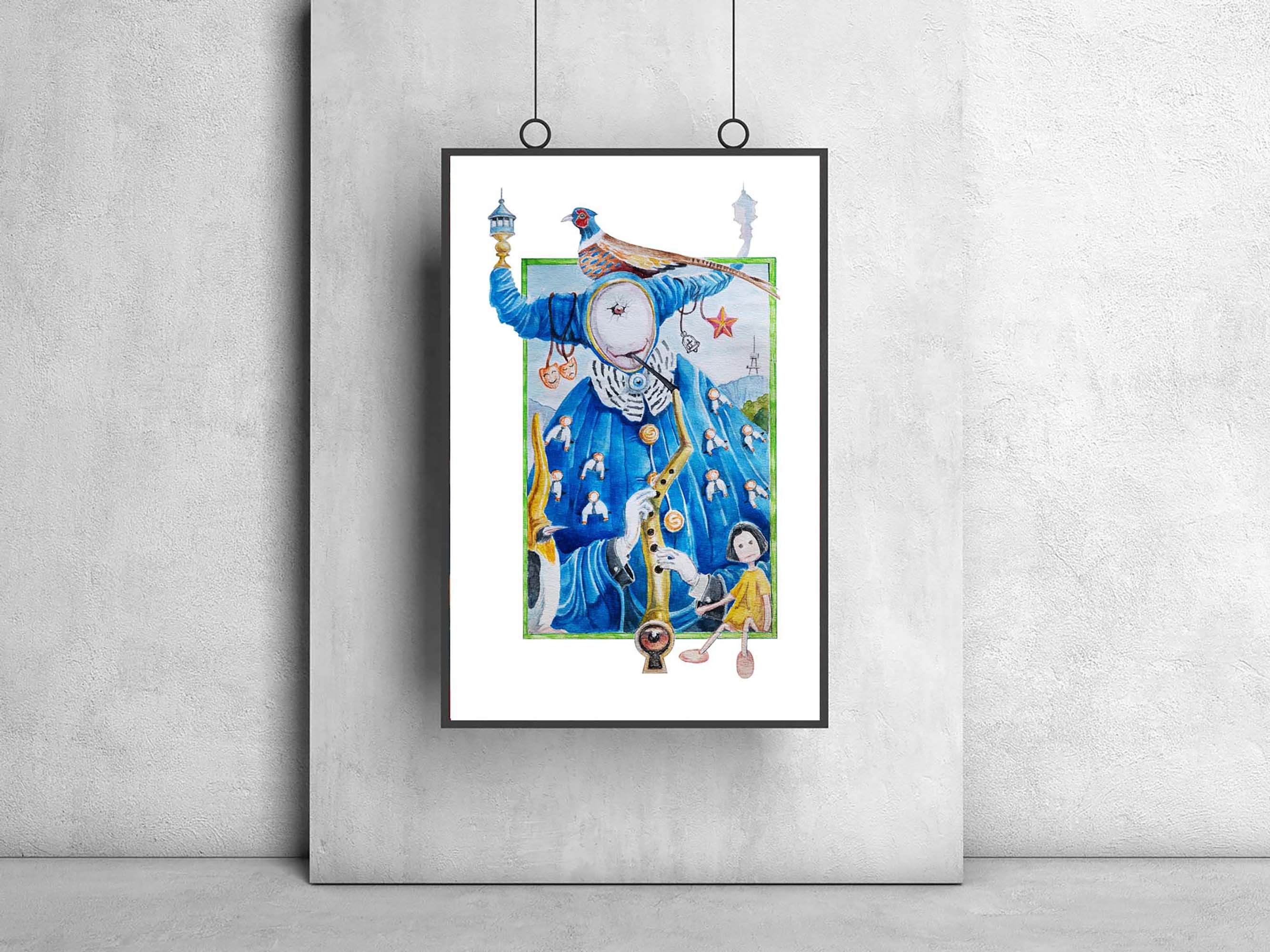 Artwork Name Chief Jester, Personage is the Jester, the Powerful ...