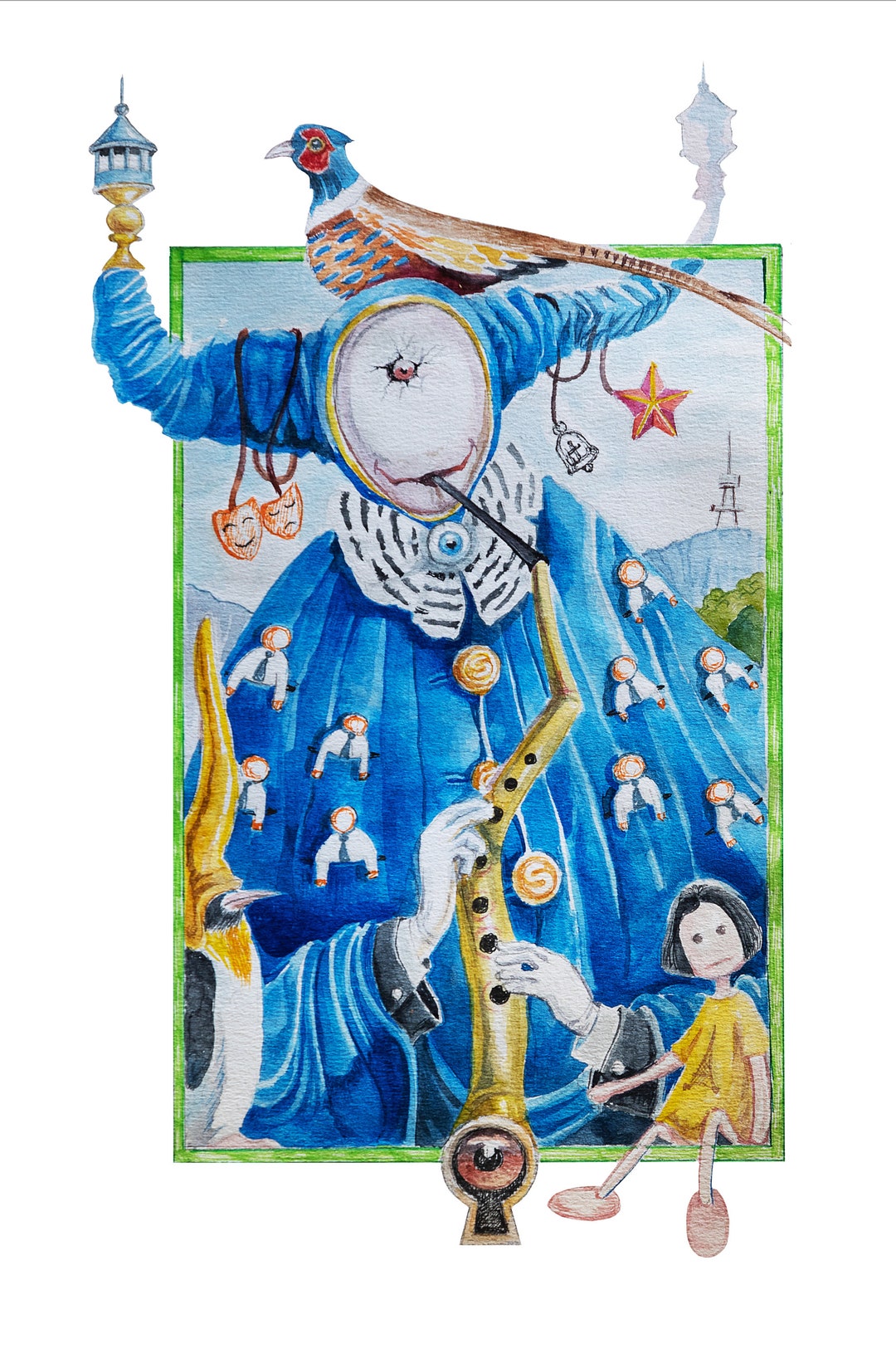 Artwork Name Chief Jester, Personage is the Jester, the Powerful ...