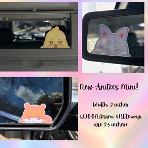 Ateez Aniteez Peeker Car Decals | Ateez Stickers | Aniteez Decal ...