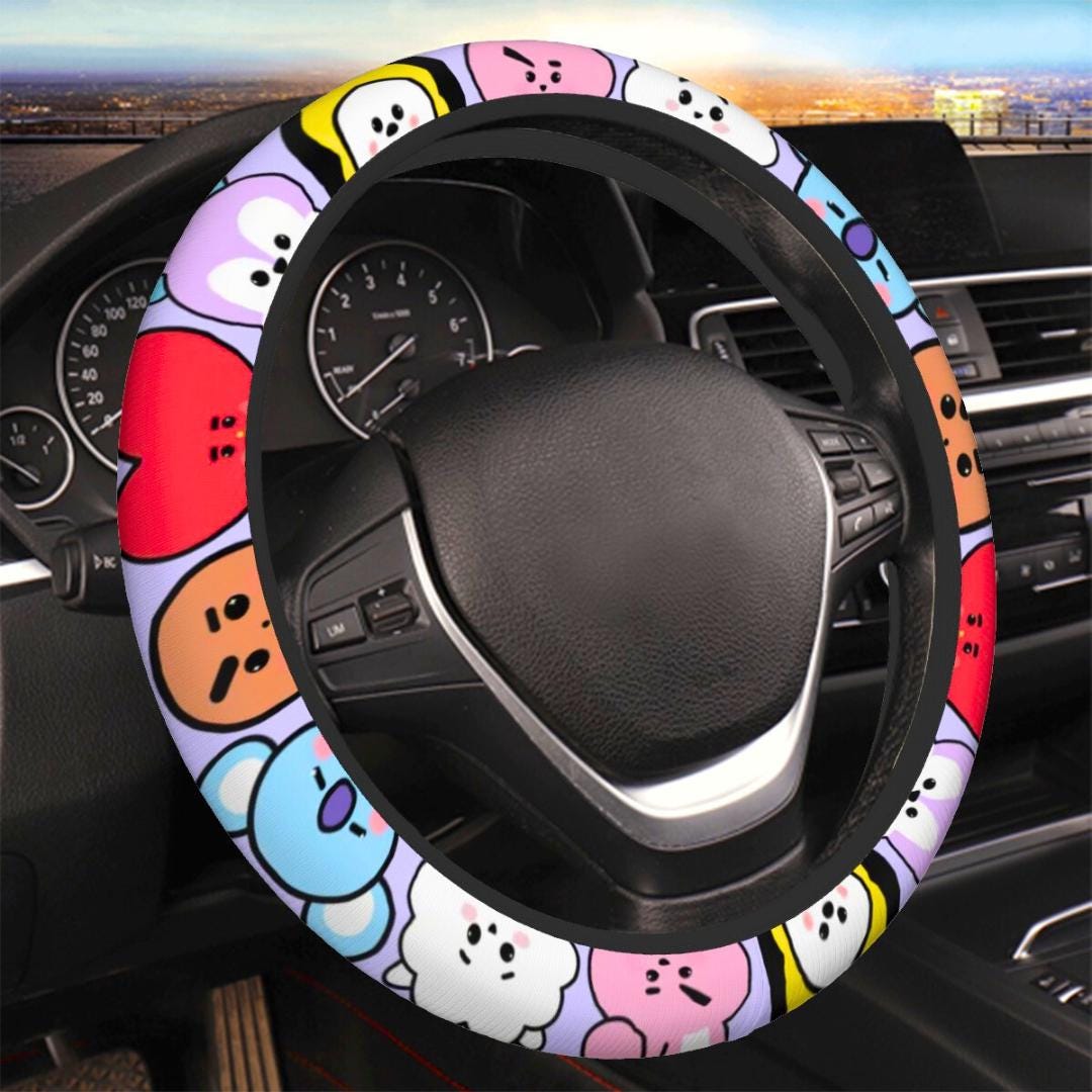 BTS BT21 Steering Wheel Cover - Etsy