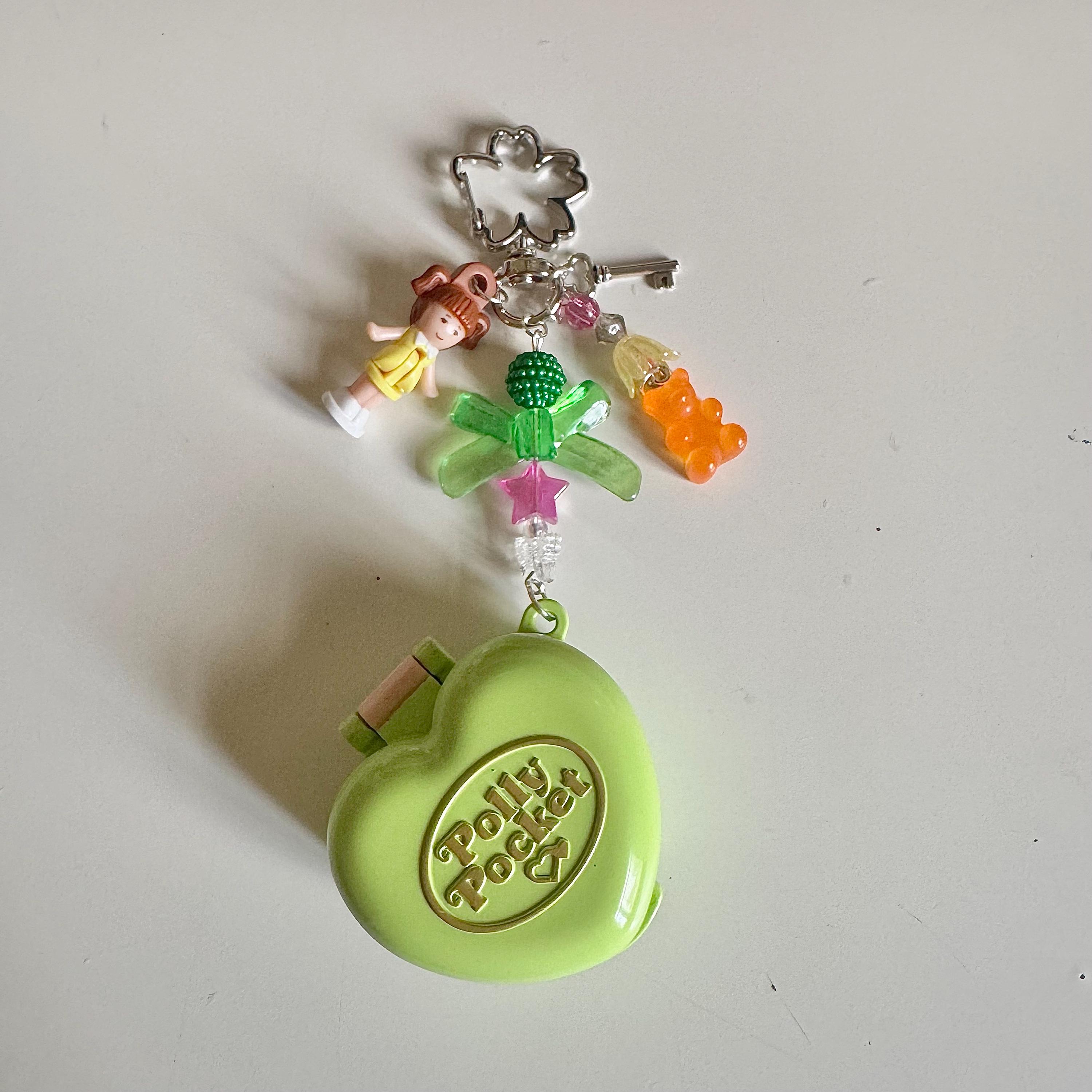 Polly Pocket Beaded Keychains - Etsy