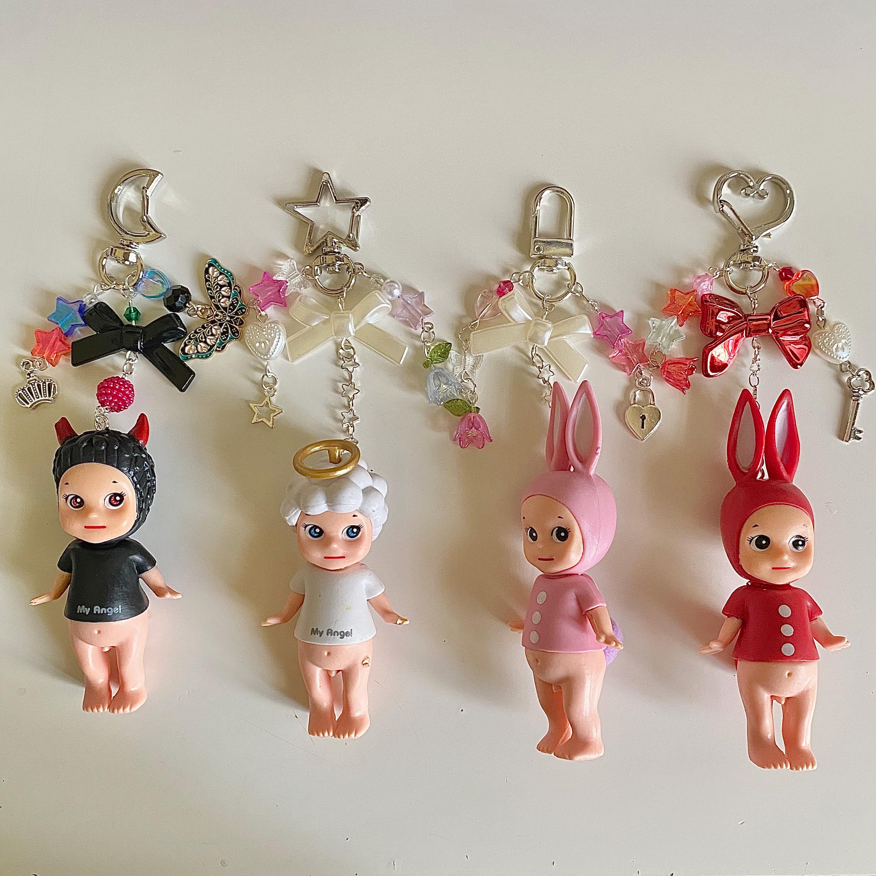 Sonny Angels Beaded Keychains - Etsy