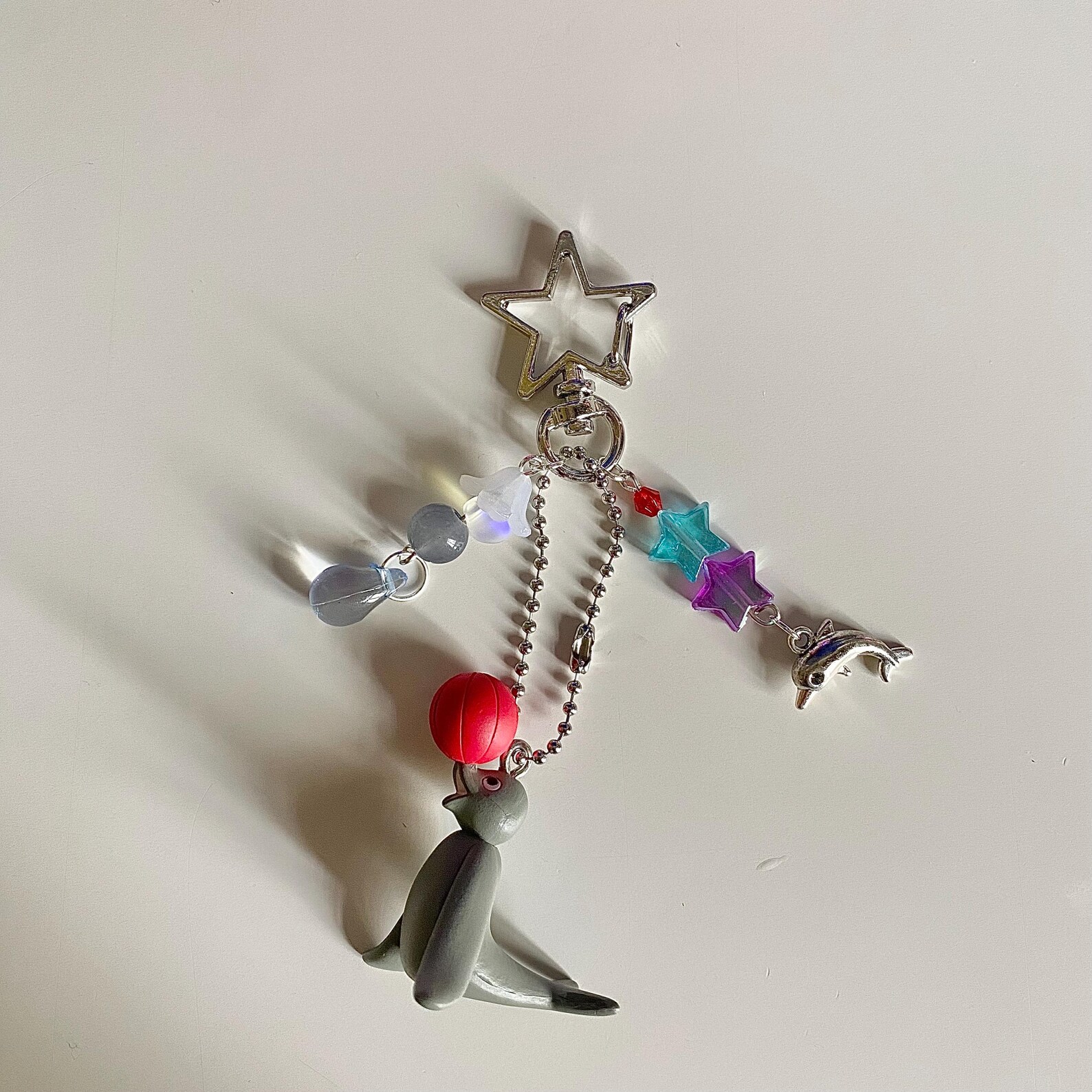 Pingu Beaded Keychains - Etsy