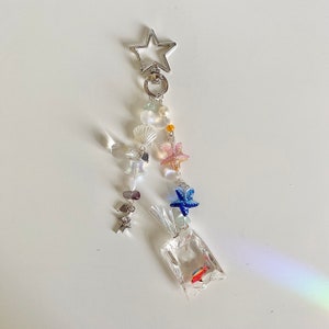 Y2K Fish Beads Keyrings Keychains Frutiger Aero - Etsy