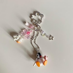Pingu Beaded Keychains - Etsy
