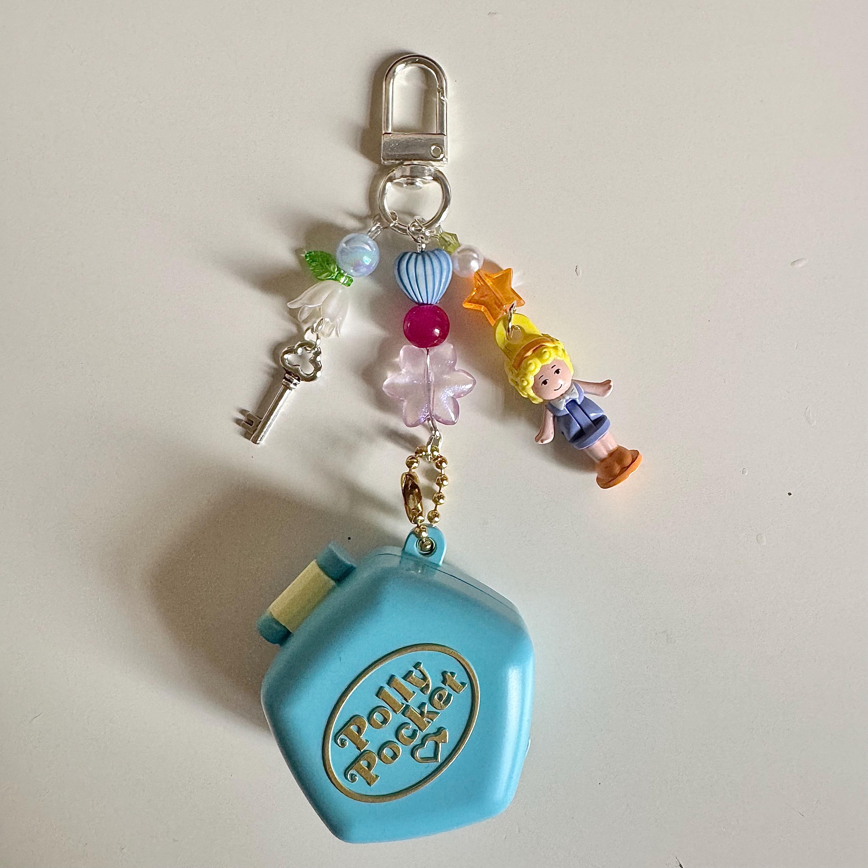 Polly Pocket Beaded Keychains - Etsy