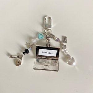 Y2K Handmade Bead Keyrings - Etsy