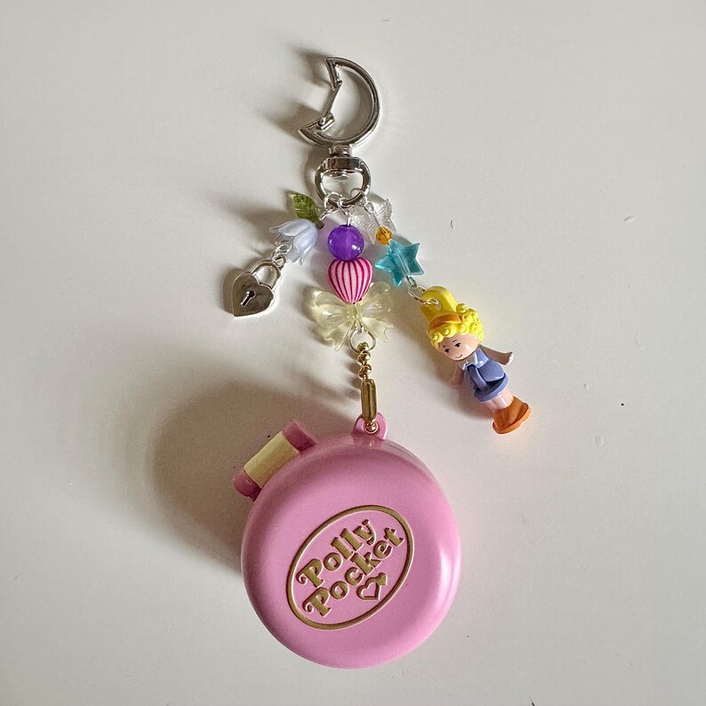 Polly Pocket Beaded Keychains - Etsy