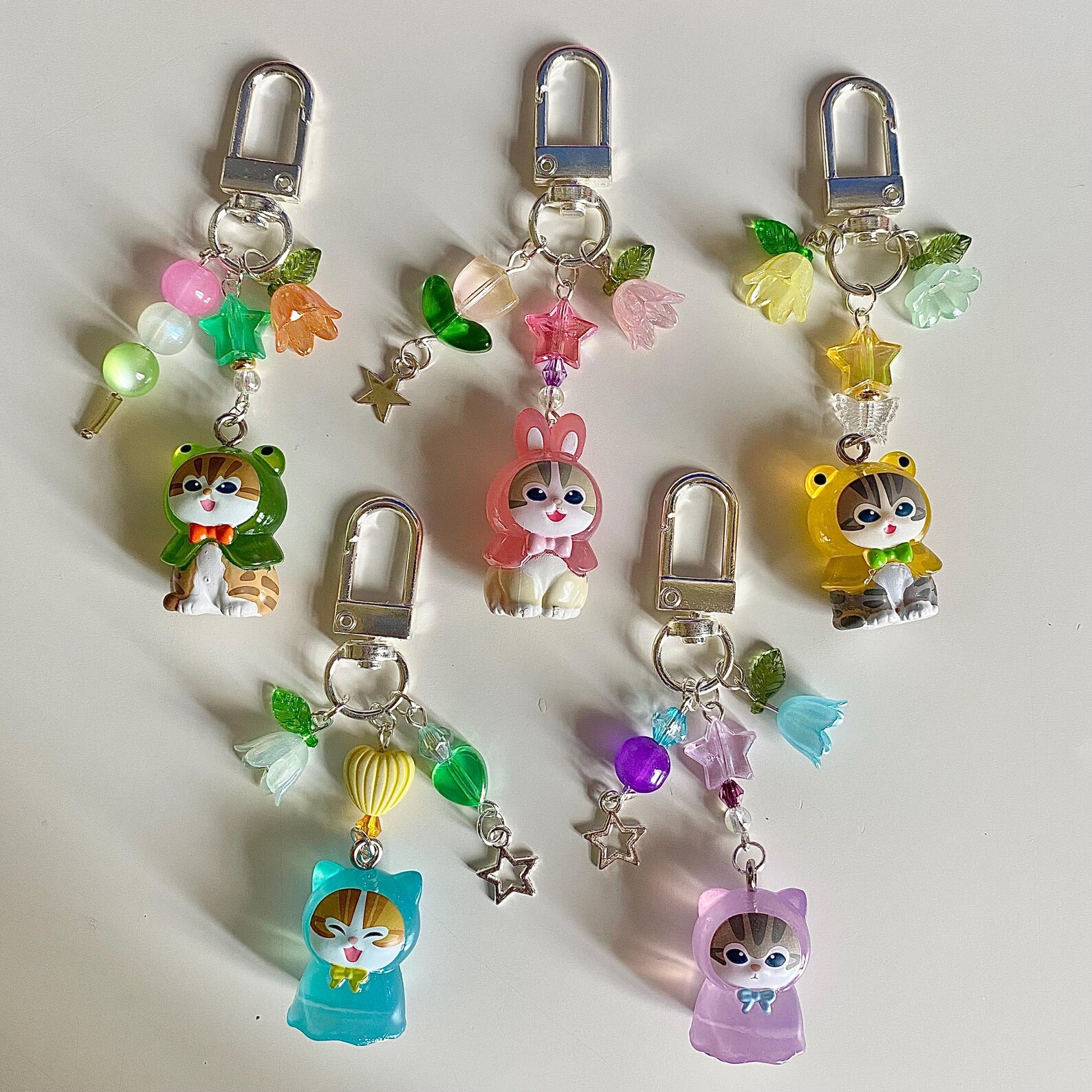 Pingu Beaded Keychains - Etsy