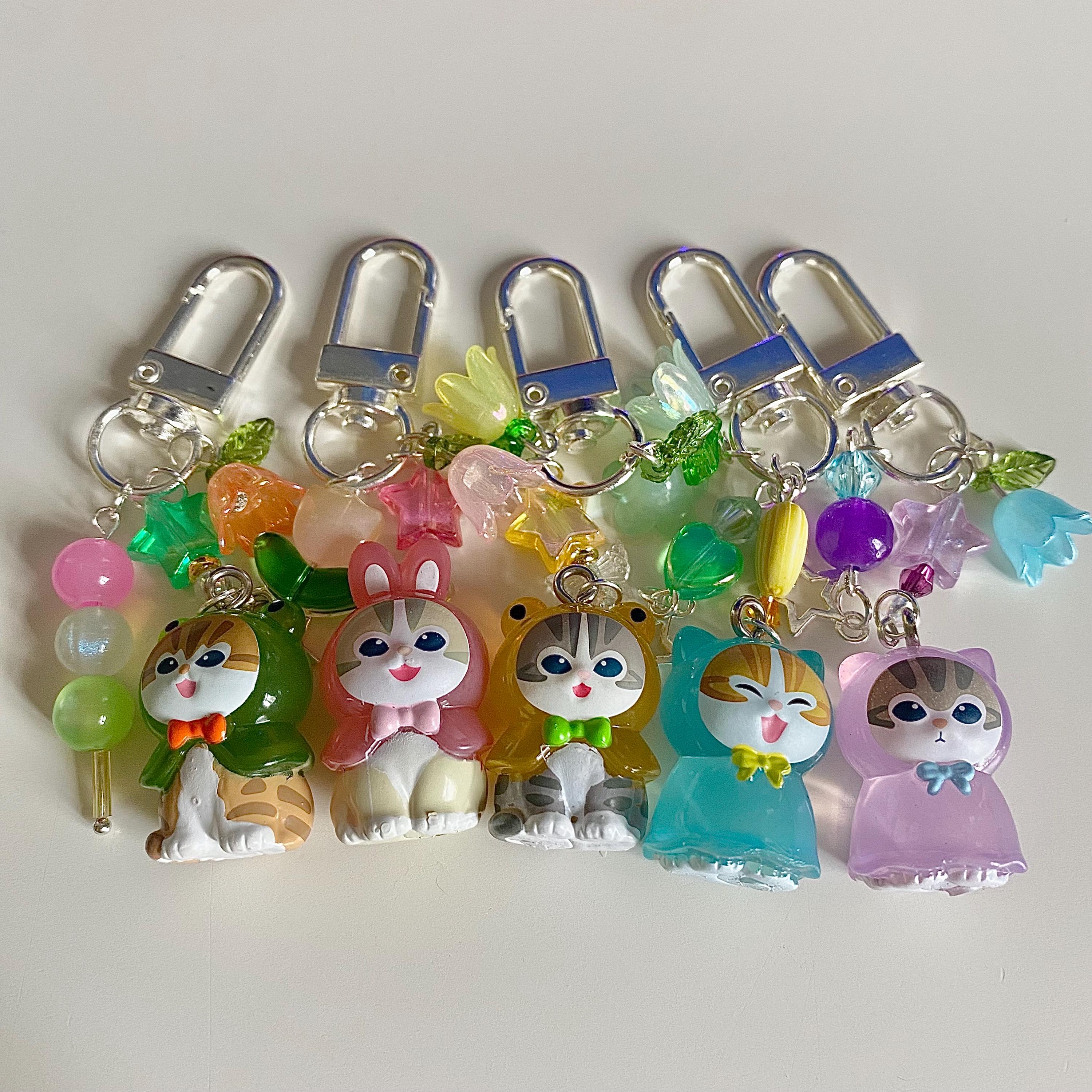 Pingu Beaded Keychains - Etsy