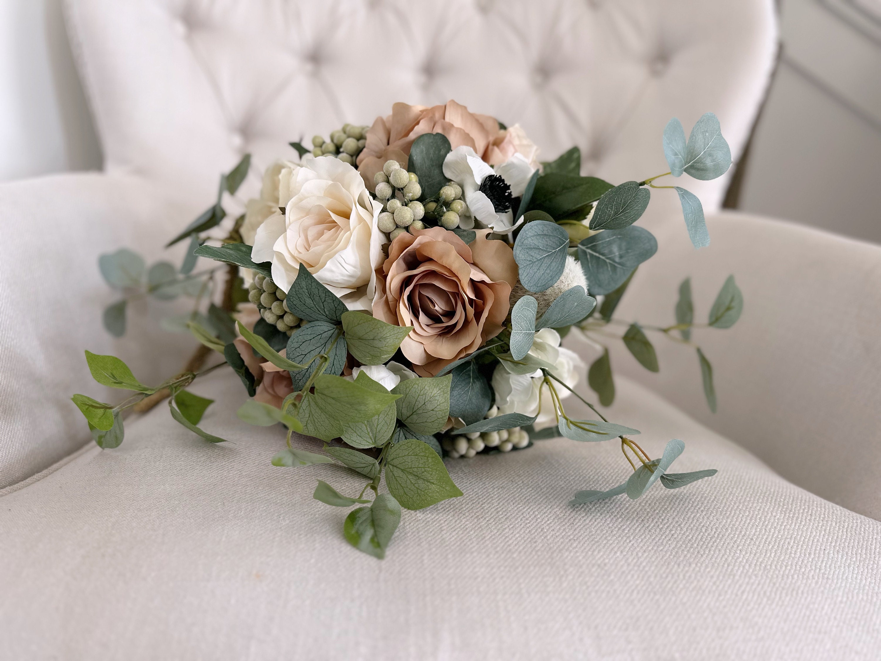 Star Wars Inspired Lightsaber Handle Wedding Bouquet | Faux Greenery ...