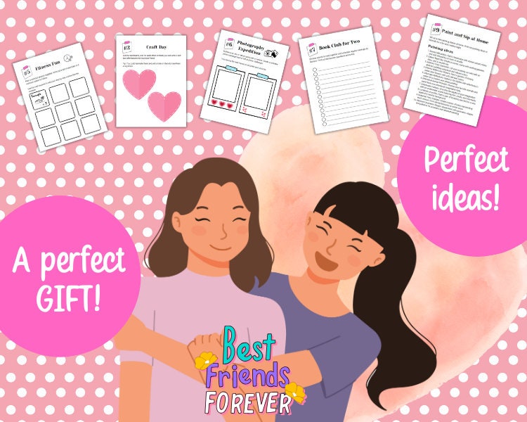 20 Printable Activities to Enjoy With Your Best Friend - Etsy