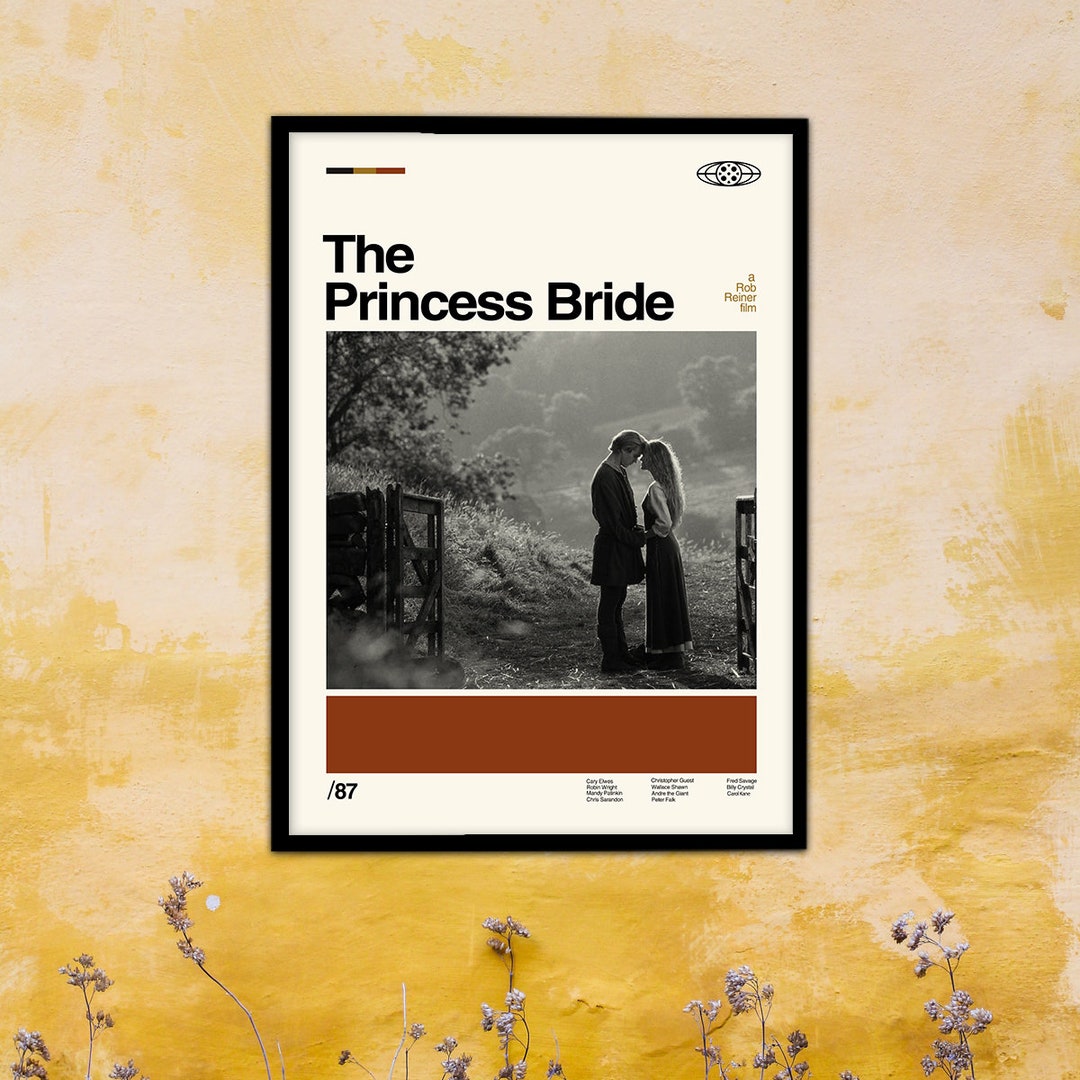 The Princess Bride Poster Rob Reiner the Princess Bride - Etsy
