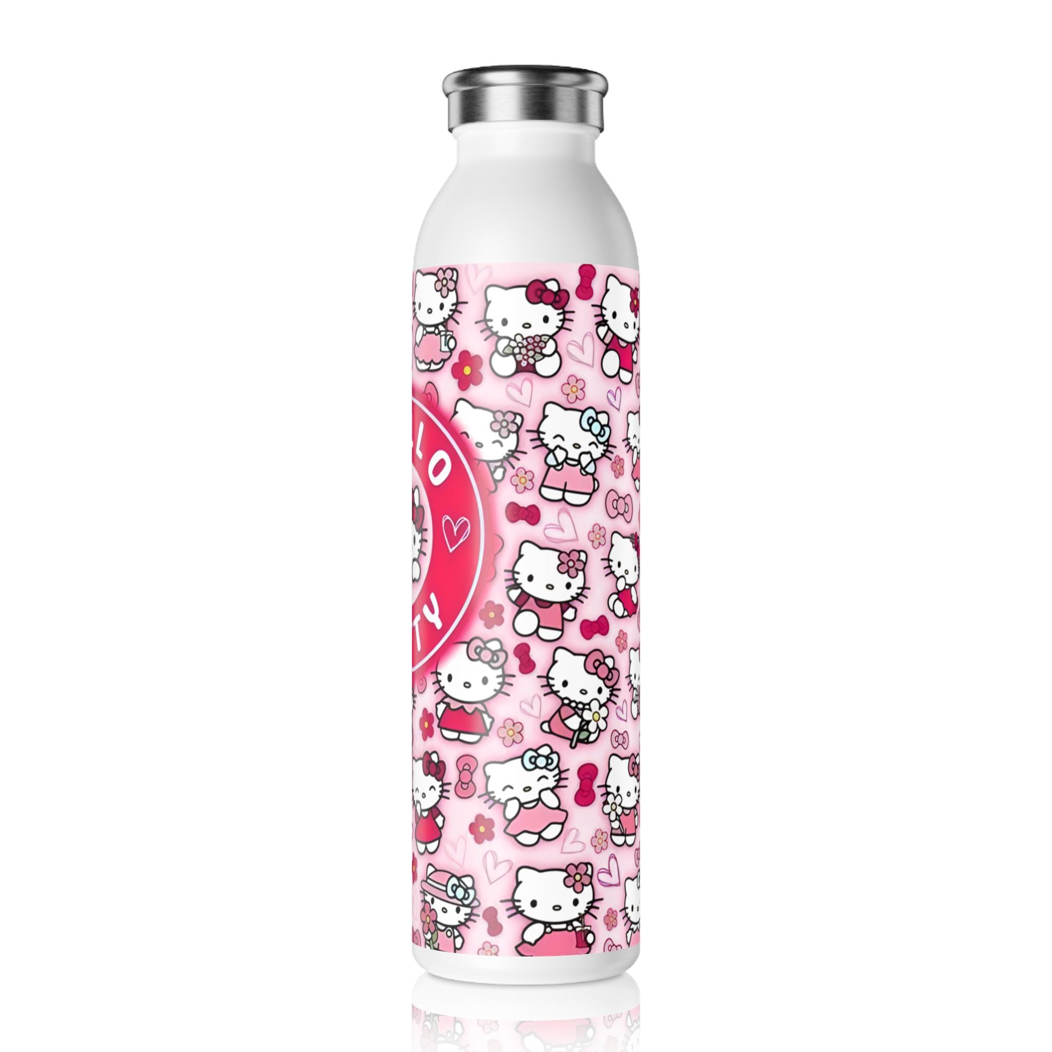 Hello Kitty Slim Water Bottle - Etsy