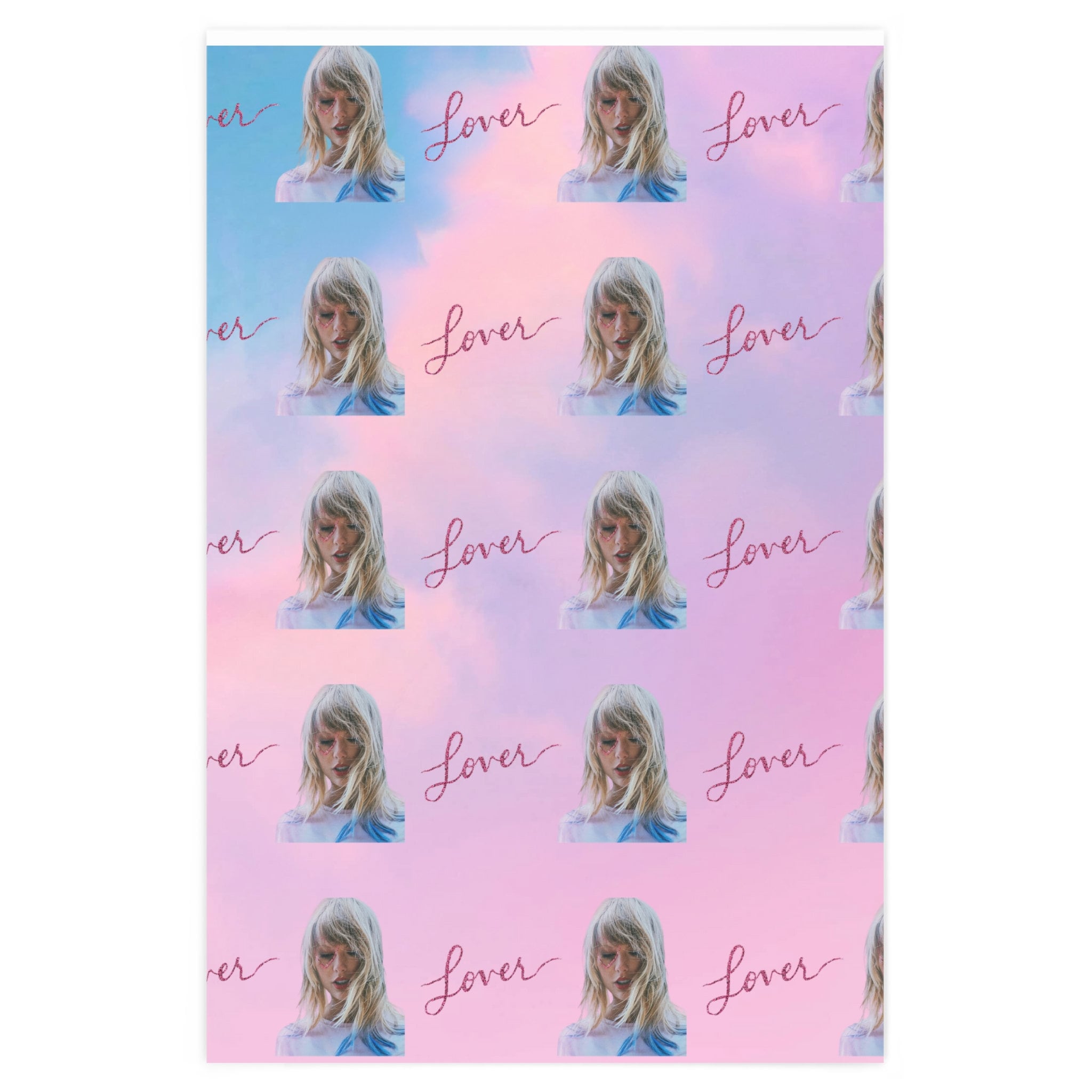 Taylor "Lover" Wrapping Paper, Lover Era, Wrapping Paper, Gift Wrap ...