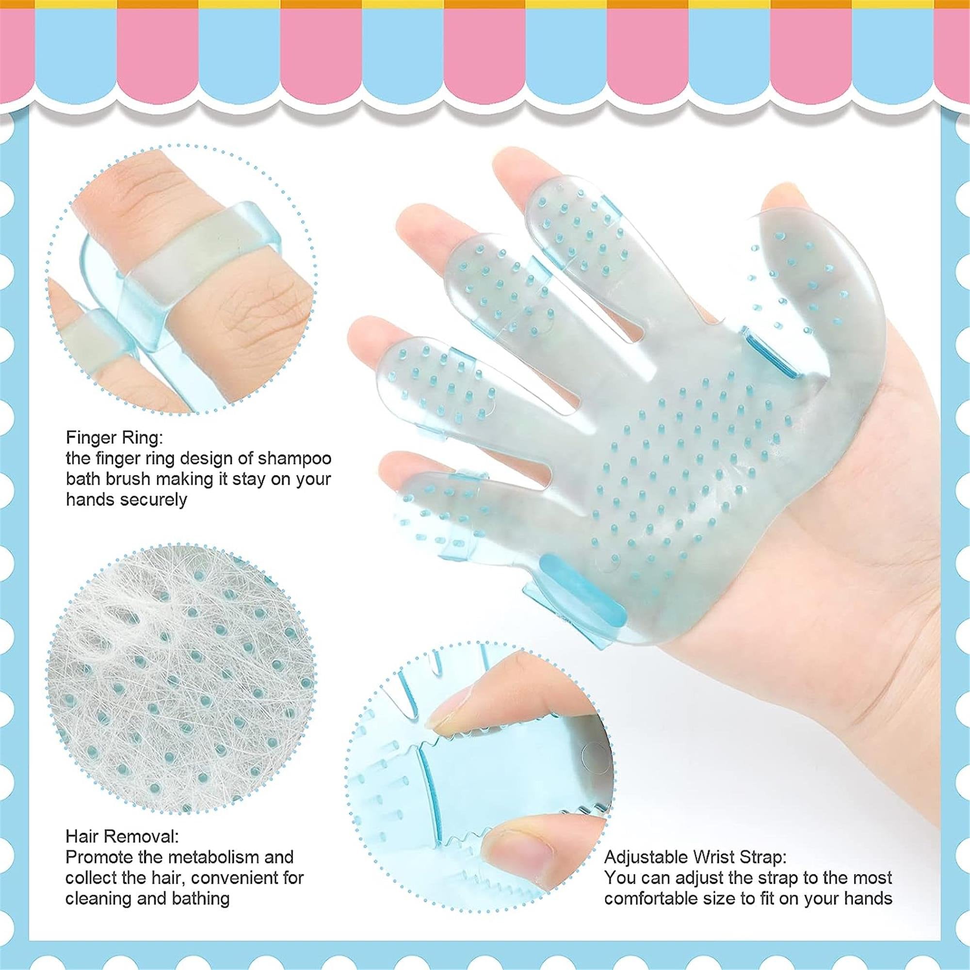 Rabbit Grooming Kit, Rabbit Brush for Shedding With Bunny Nail Clipper ...