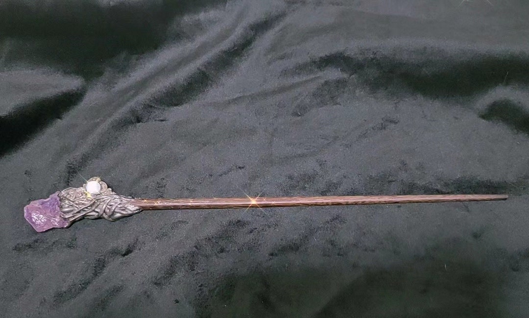 Wand, Crystal Wand, Cross Magic Wand, Cosplay Prop, Halloween Costume ...