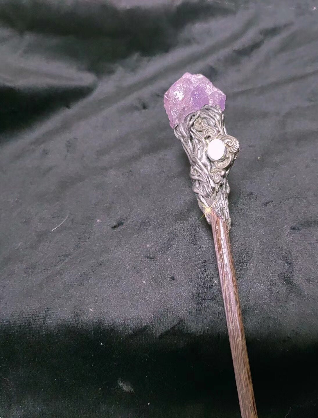 Wand, Crystal Wand, Cross Magic Wand, Cosplay Prop, Halloween Costume ...