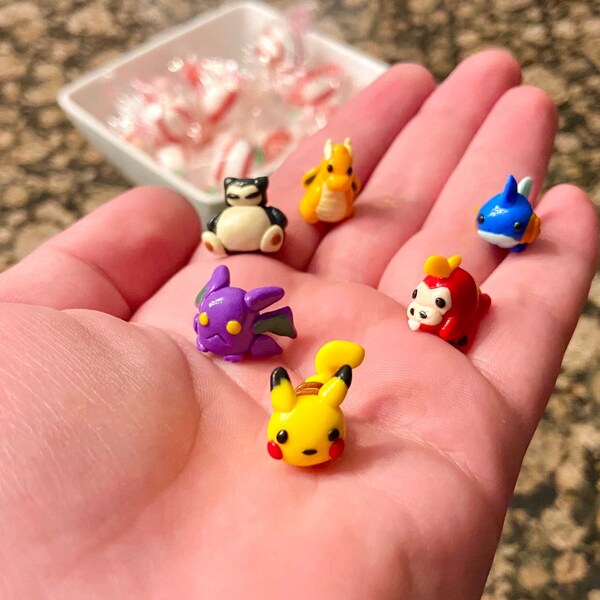 Polymer clay pikachu - Etsy France