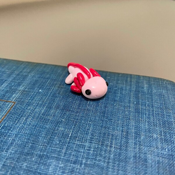 Clay Axolotl Figurine - Etsy