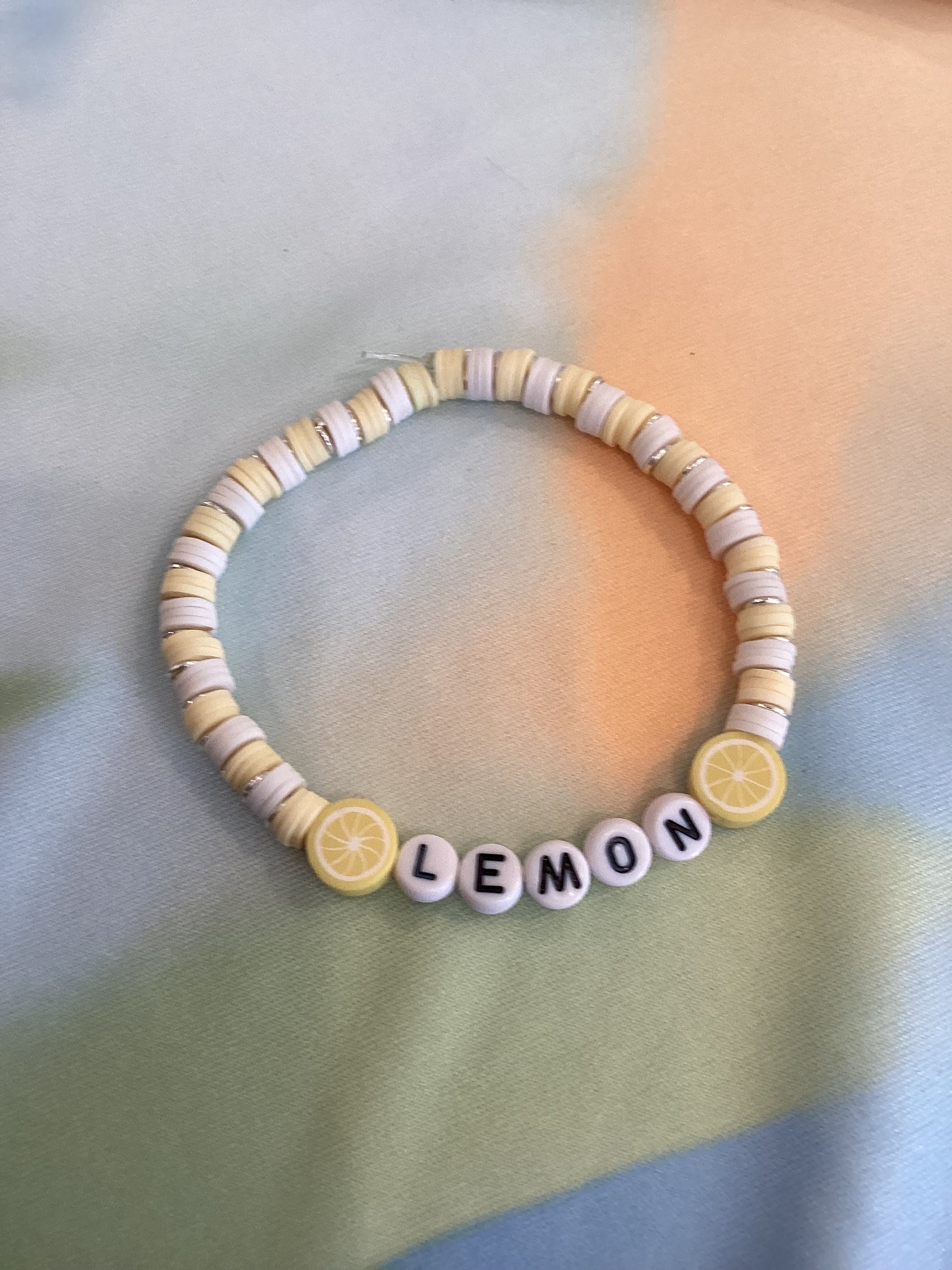 Lemon Bracelet - Etsy
