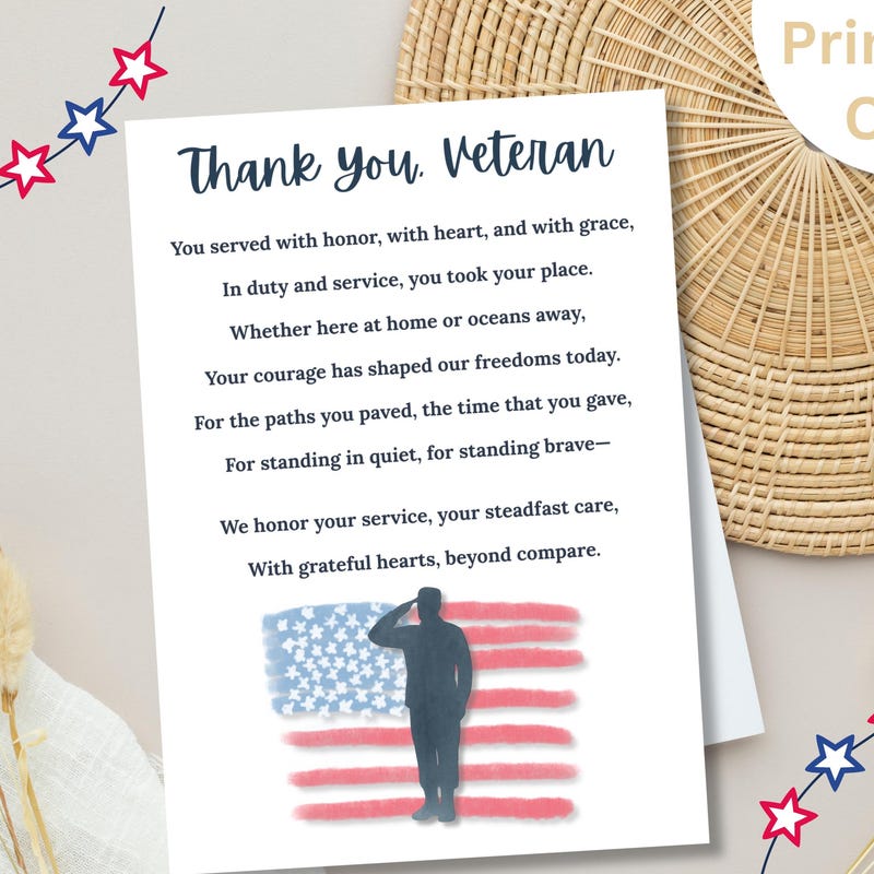 Veterans Cards Christmas - Etsy