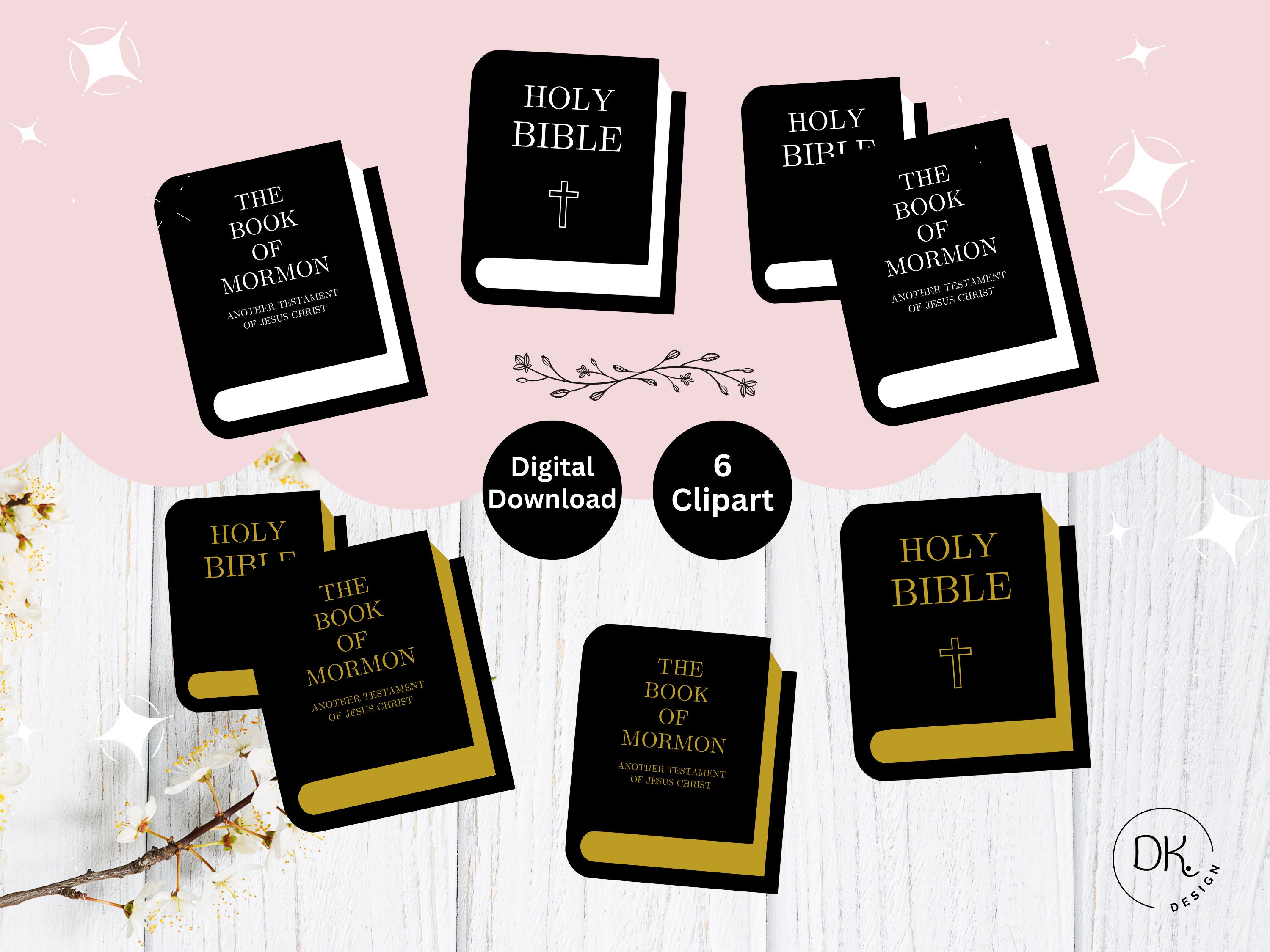Bible and Book of Mormon Clipart LDS Scripture Clipart Images Scripture ...