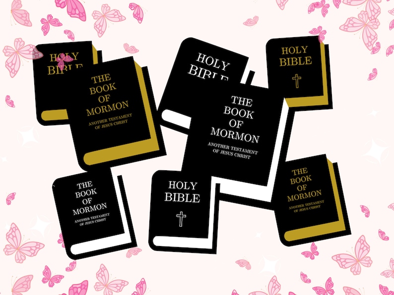 LDS Scripture Clipart Set: Book of Mormon PNG Images (commercial Use ...