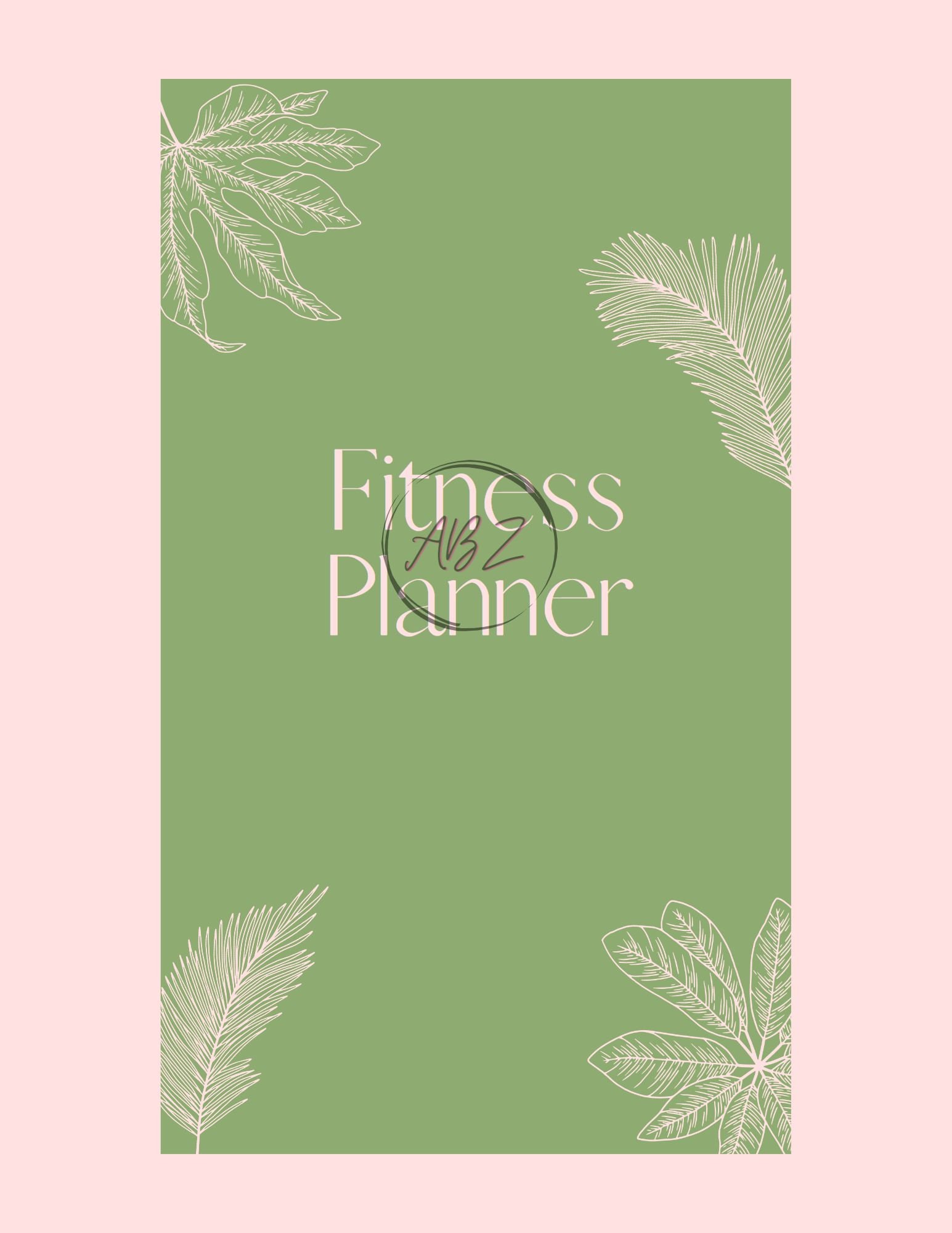 Fitness Planner - Printable PDF - Digital Download - Simple Fitness ...