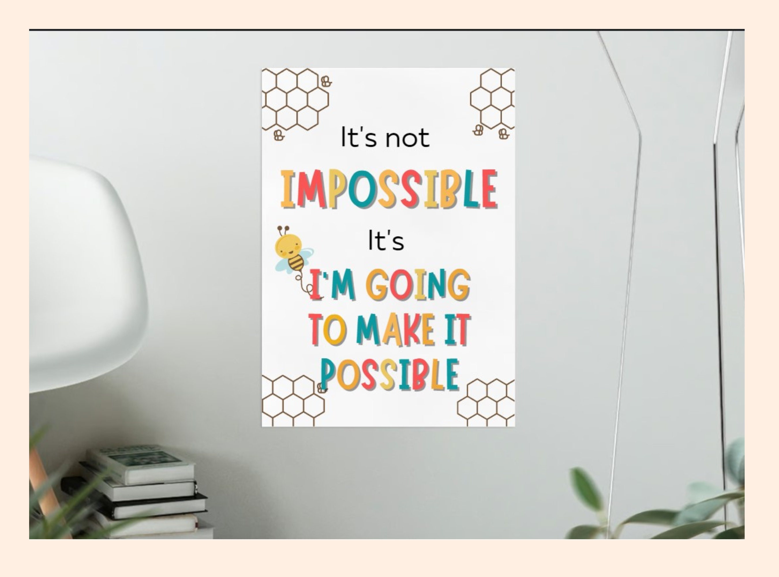 Motivational Posters for Classroom and Family, Growth Mindset, Positive ...