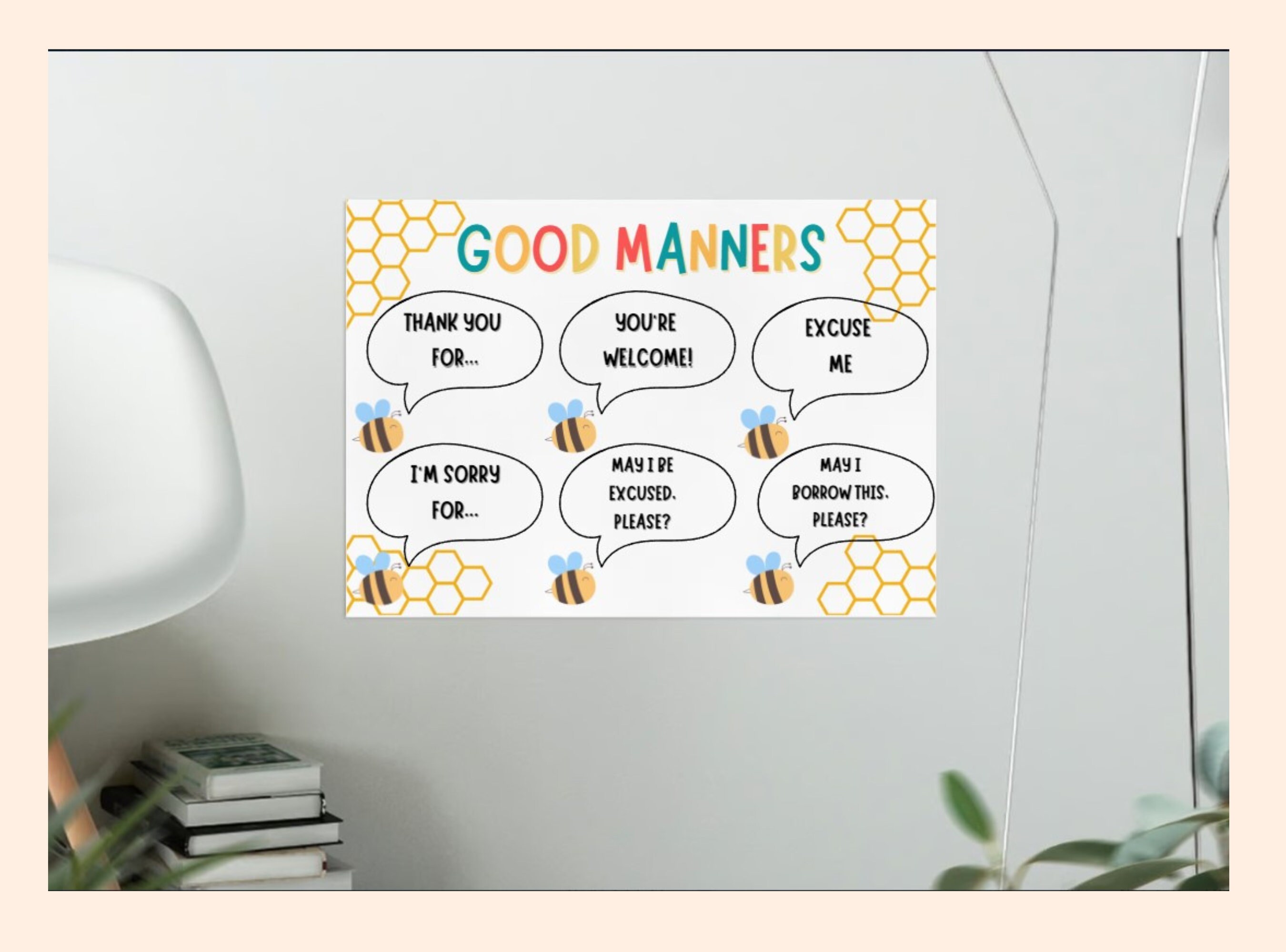Good Manners Poster and Positive Attitudes, Classroom Posters ...