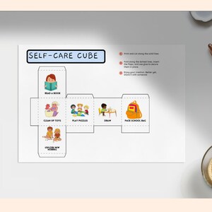 Self-care Activity for Preschoolers Self-care Wheel Daily Routine Cards ...
