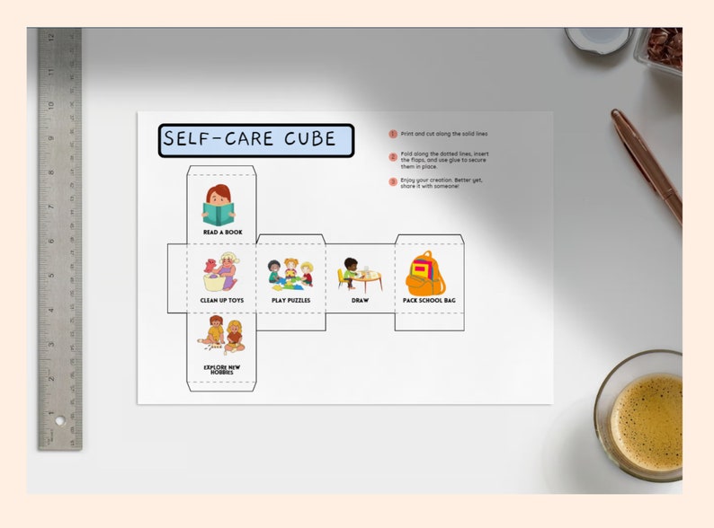 Self-care Activity for Preschoolers Self-care Wheel Daily Routine Cards ...
