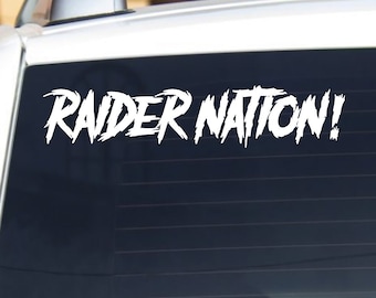 Raider Nation - Etsy