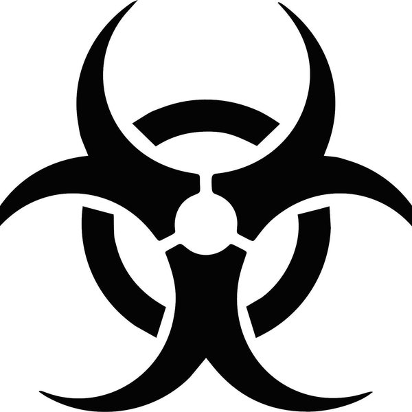 Biohazard Symbol - Etsy