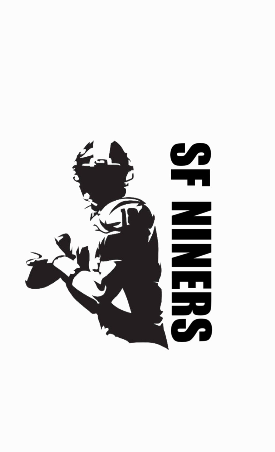 San Francisco Forty Niners Football Custom Made Decal Sticker/ - Etsy