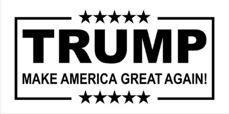 Trump MAGA Decal Vinyl Sticker for Car, Windows, Laptop, Etc Different ...