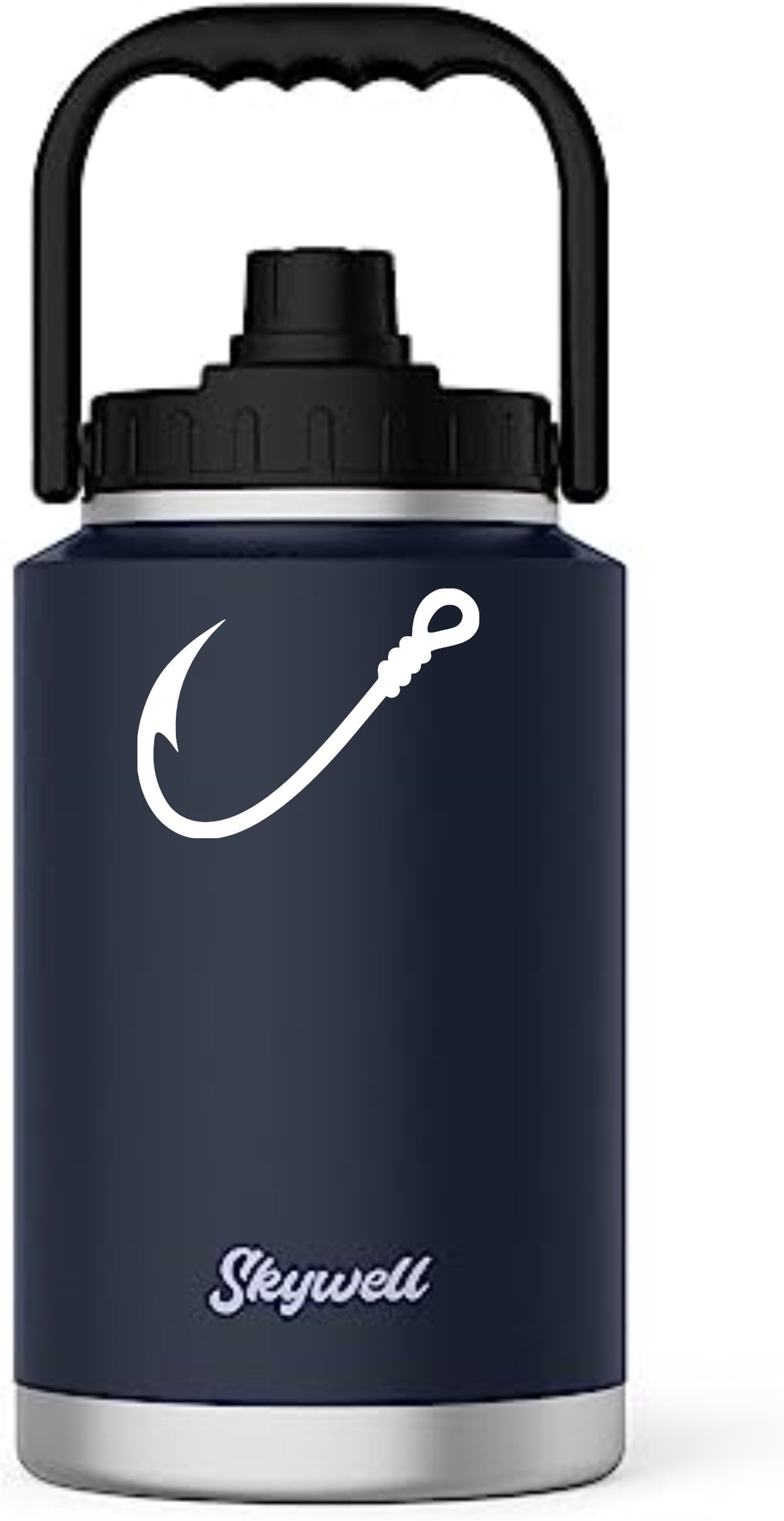 Fishing Hook Decal Sticker Vinyl 2X Pack - Sporty - Fishing Sticker ...