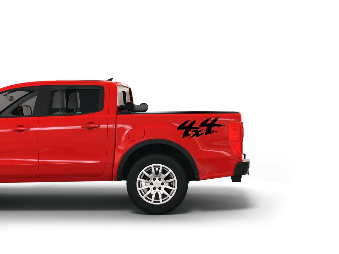 4x4 Truck Muddy Decal Vinyl Sticker - Different Colors and Sizes - Etsy