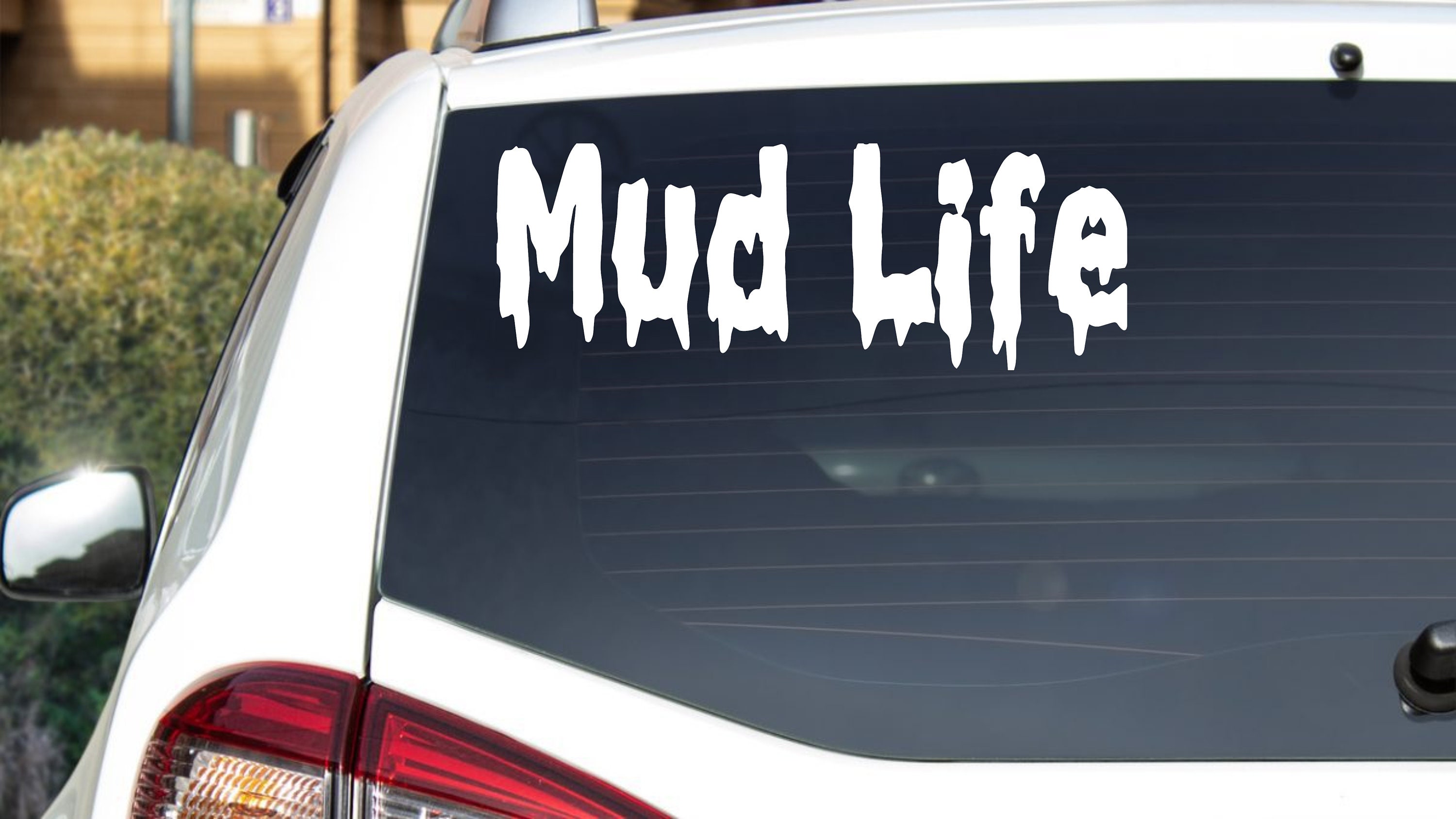 Mud Life Outdoor Redneck Window Decal Sticker Different - Etsy