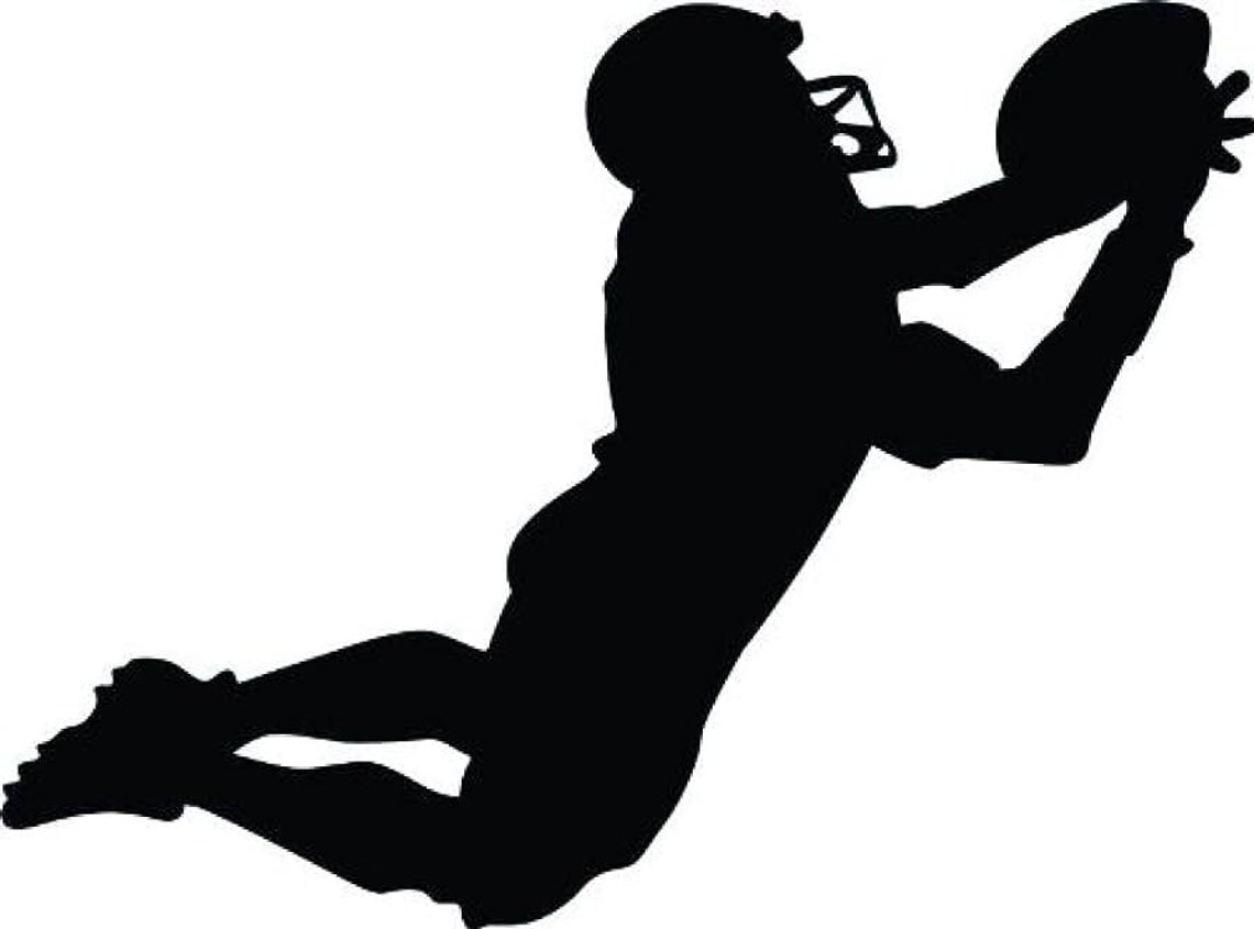 Football Silhouette Sport Decal Vinyl Sticker - for Walls, Windows ...