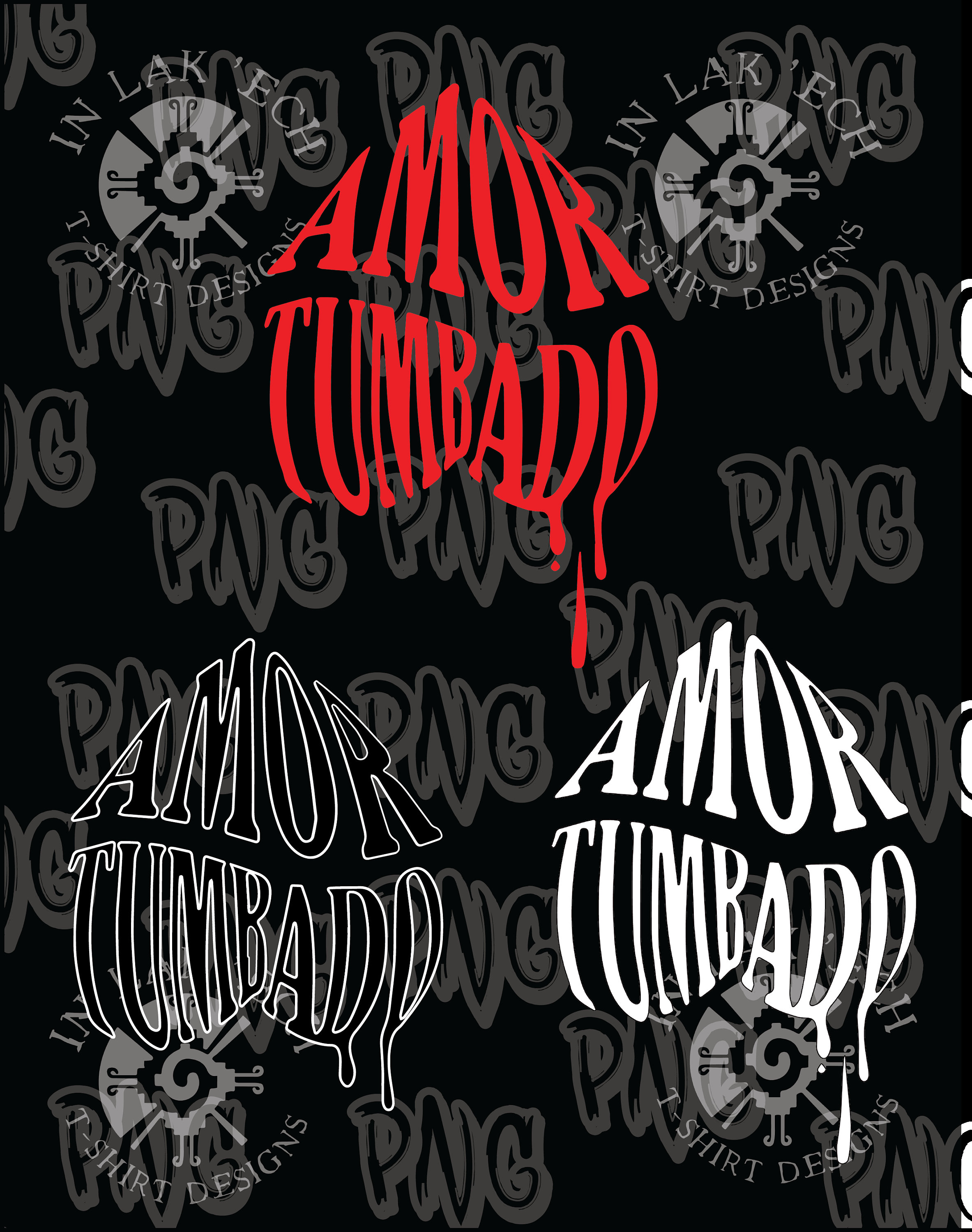 Amor tumbado PNG/Sublimación/Producto Digital/Natanael Cano/Corridos ...