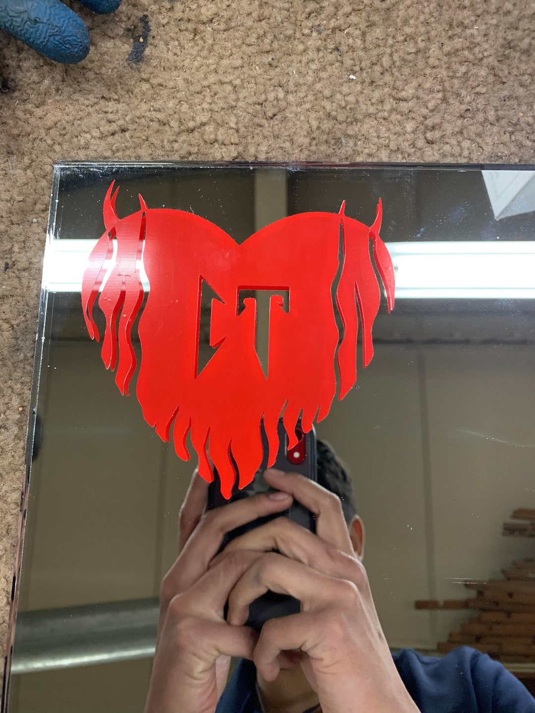 Decal Sticker CT/ Corridos Tumbados/corazon Tumbado - Etsy