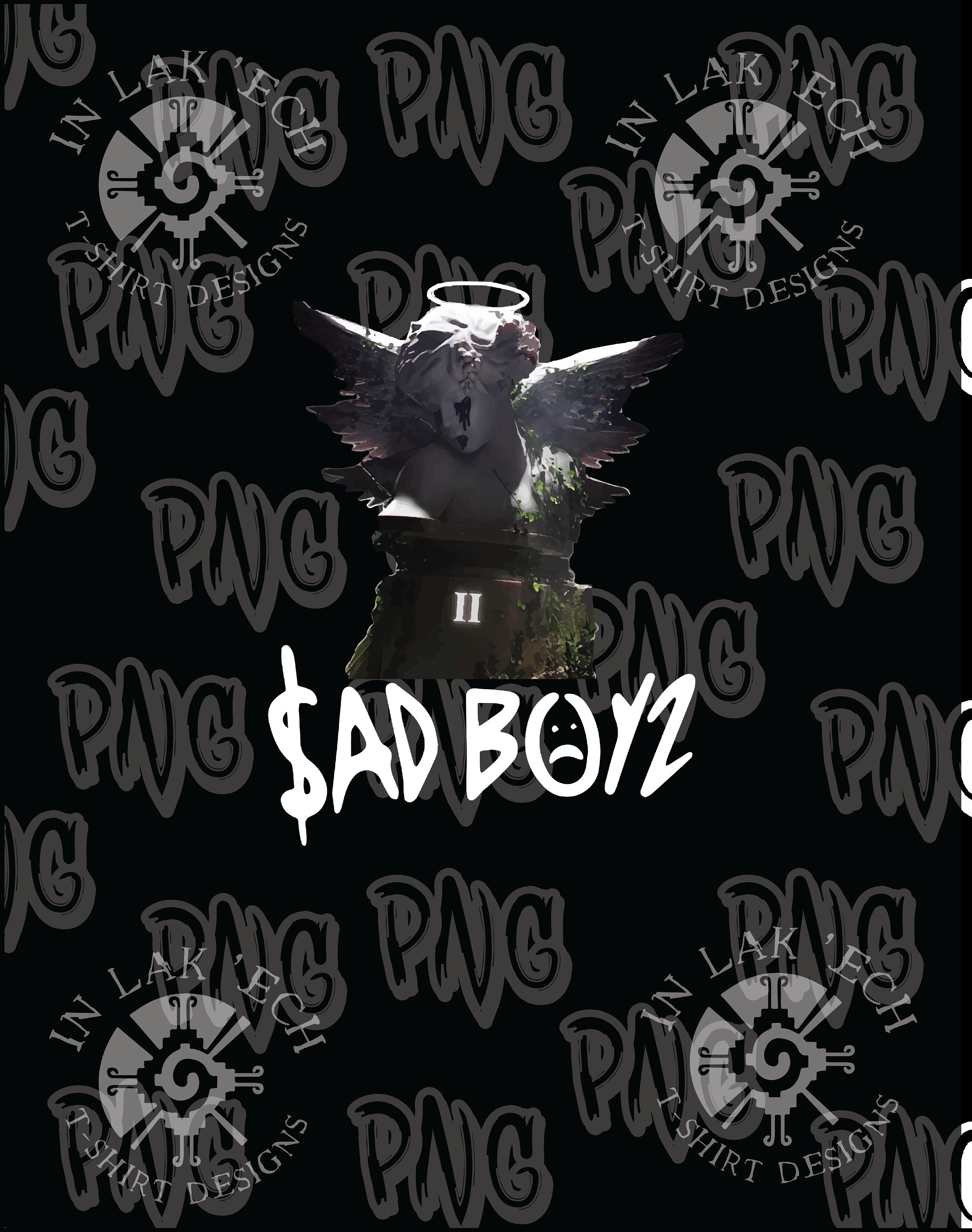 Angel De Sadboyz/sublimation/png/sticker/decal/digital/descargable - Etsy