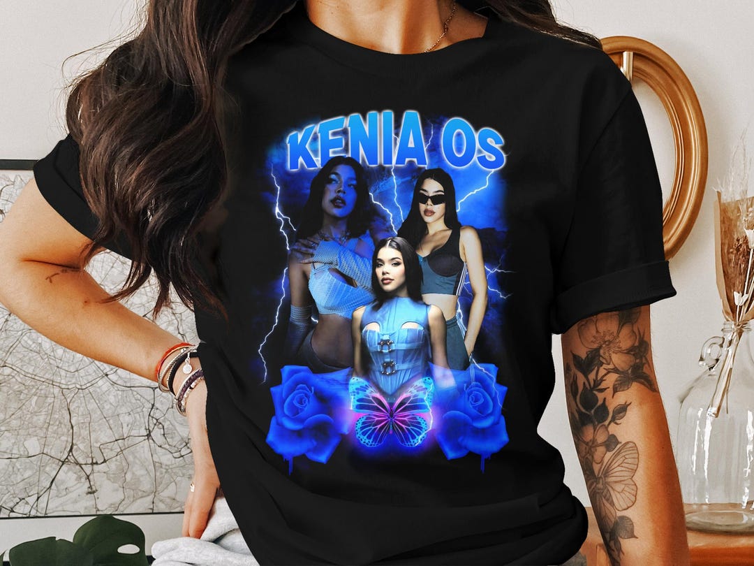 Kenia Os/Playera Kenia Os/Regalo/Camiseta/Regalo/Camiseta de rap pirata ...