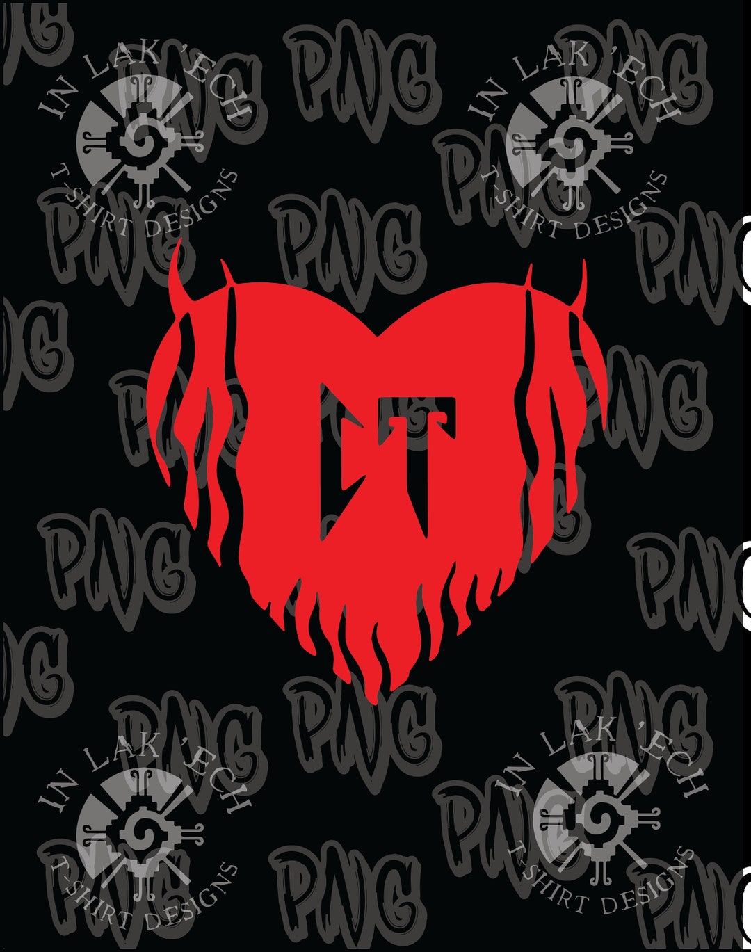 Corazon Tumbado/png/sticker/sublimation/digital File/descargable/decal ...