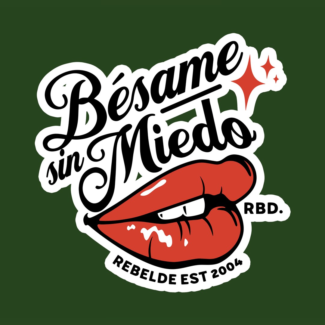 Rebelde Sticker Rebelde RBD Logo Sticker Rbd Concert - Etsy