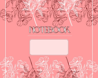 Digital Notebook Cute Pink Digital Notebook Goodnotes Notebook Notebook ...