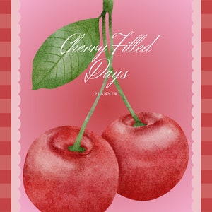 Cherry Filled Days Digital Planner - Etsy