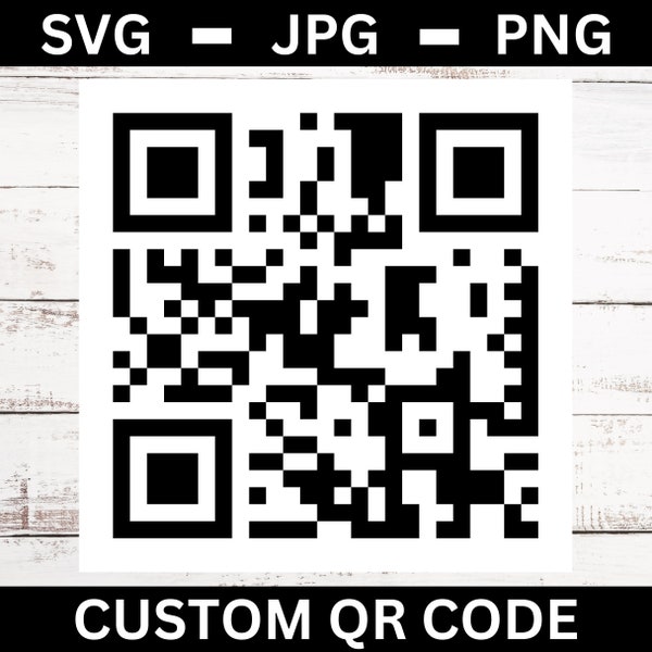 Qr Code Display Svg - Etsy